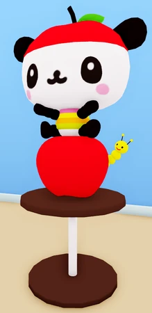 pandapple coloring pages