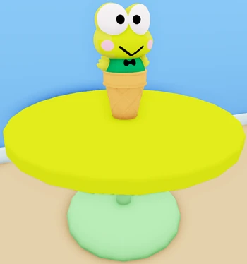 Keroppi Table | My Hello Kitty Cafe Wiki | Fandom