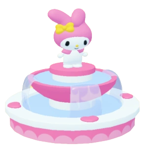 My Melody Fountain | My Hello Kitty Cafe Wiki | Fandom
