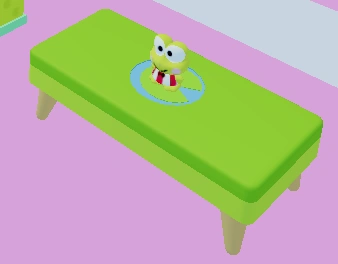 Keroppi Coffee Table | My Hello Kitty Cafe Wiki | Fandom