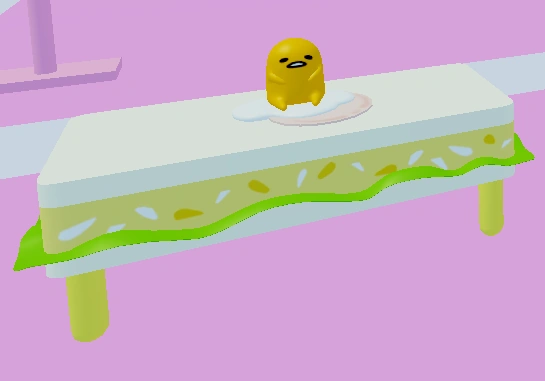 Gudetama Coffee Table | My Hello Kitty Cafe Wiki | Fandom