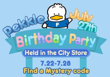 Pekkle Birthday Party | My Hello Kitty Cafe Wiki | Fandom