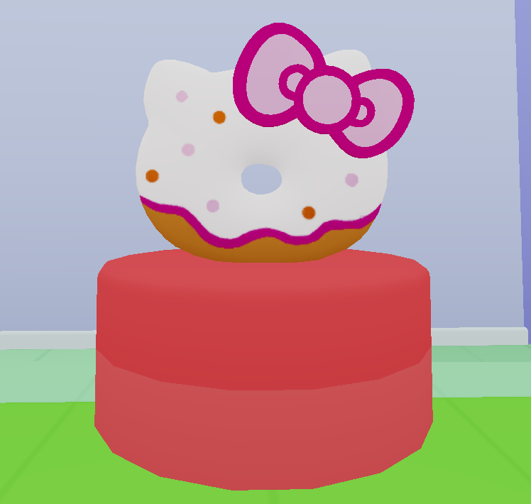 Hello Kitty Donut Statue | My Hello Kitty Cafe Wiki | Fandom