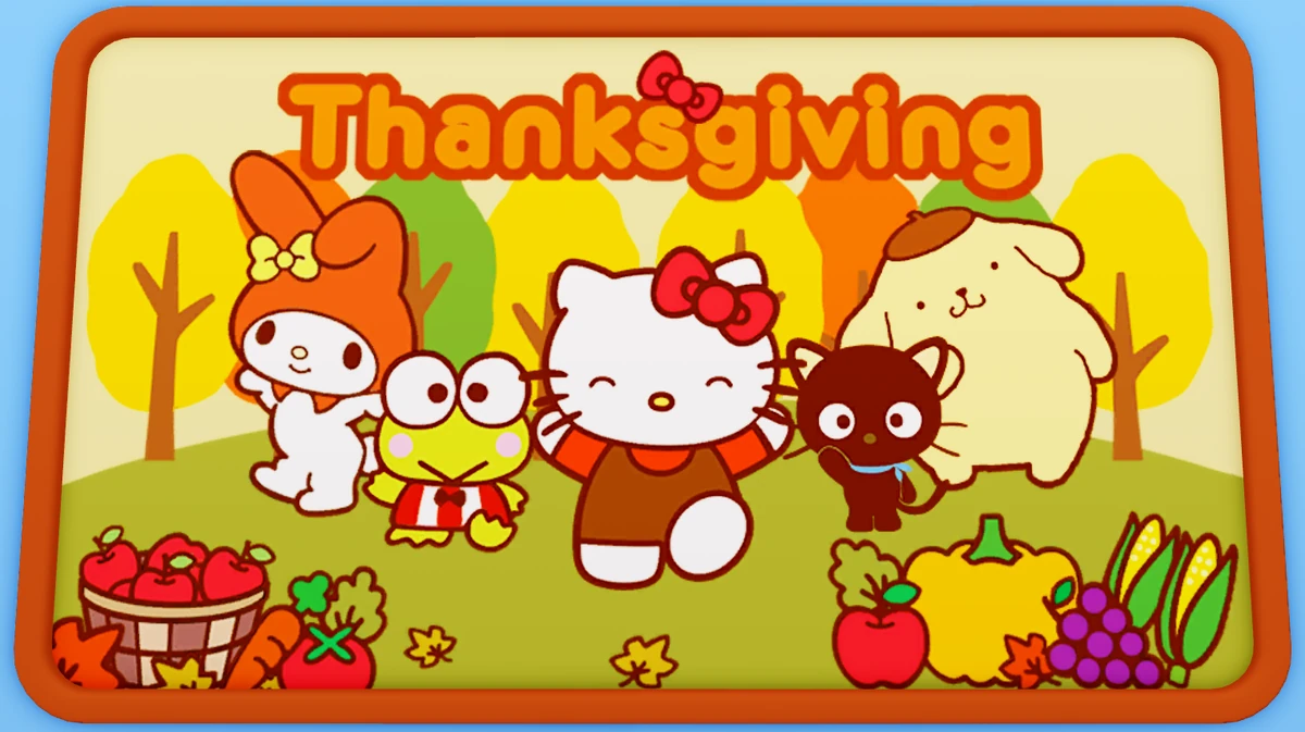 Thanksgiving Photo | My Hello Kitty Cafe Wiki | Fandom