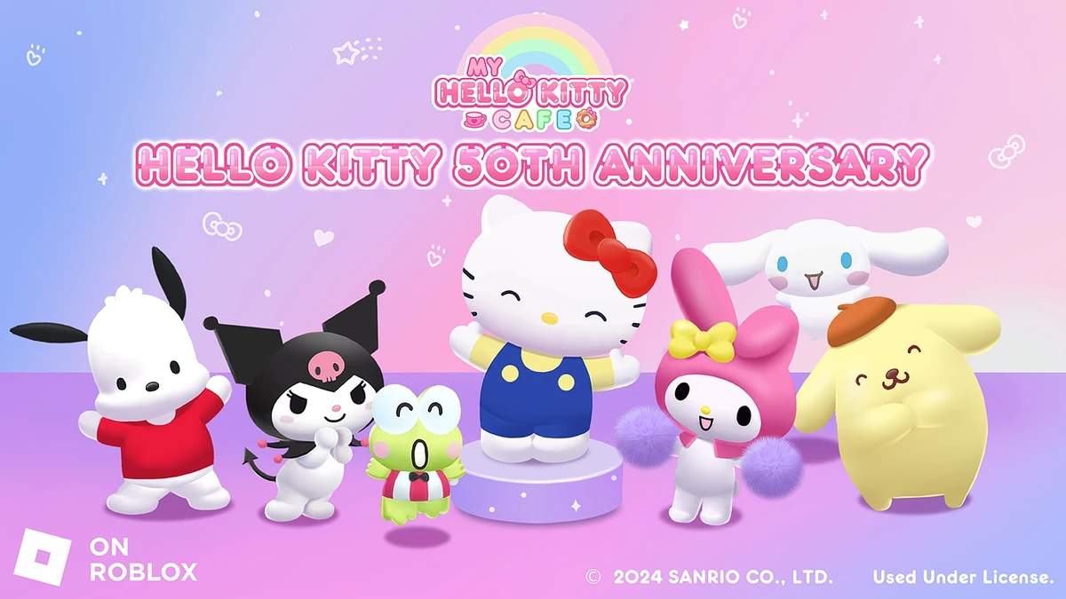 Hello Kitty 50th Anniversary Event | My Hello Kitty Cafe Wiki | Fandom