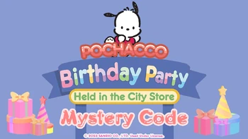 Pochacco Birthday Party | My Hello Kitty Cafe Wiki | Fandom