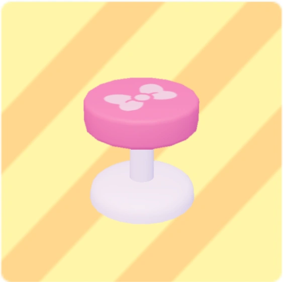 My Melody Bar Stool (Basic) | My Hello Kitty Cafe Wiki | Fandom