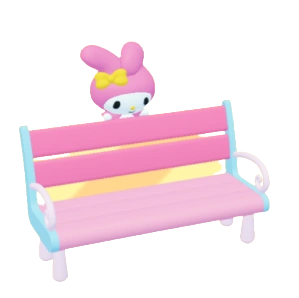 My Melody Bench | My Hello Kitty Cafe Wiki | Fandom