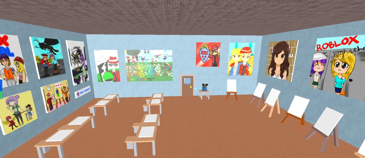 Art Classroom | Roblox High School Wiki | Fandom