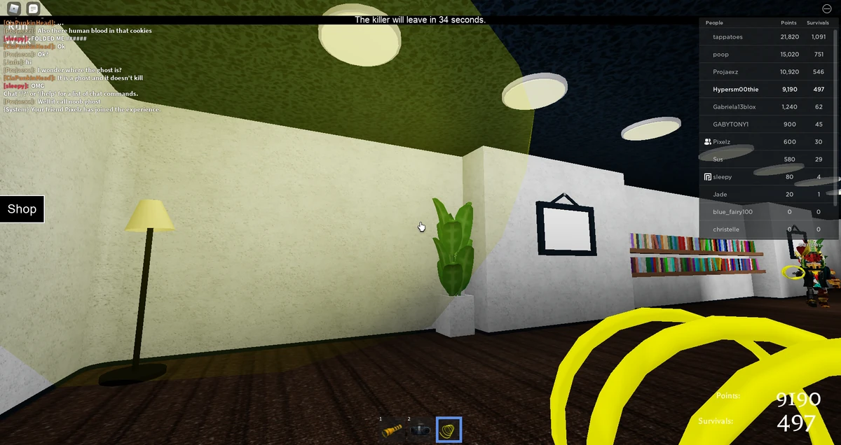 N00b ghost | Roblox Horror Mansion Wiki | Fandom