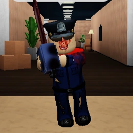 The Mad Officer | Roblox Horror Mansion Wiki | Fandom