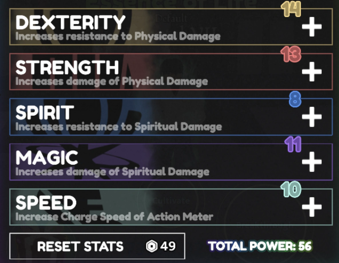 Stats | Immortal Luck Wiki | Fandom