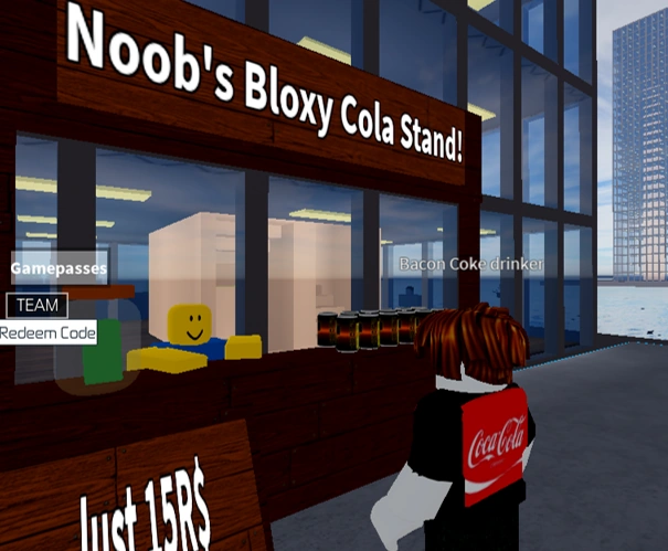 Bacon Coke drinker | Roblox Mad World Official Wiki | Fandom