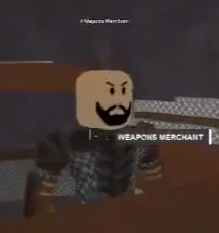Weapons Merchant | Roblox Medieval Warfare: Reforged Wiki | Fandom