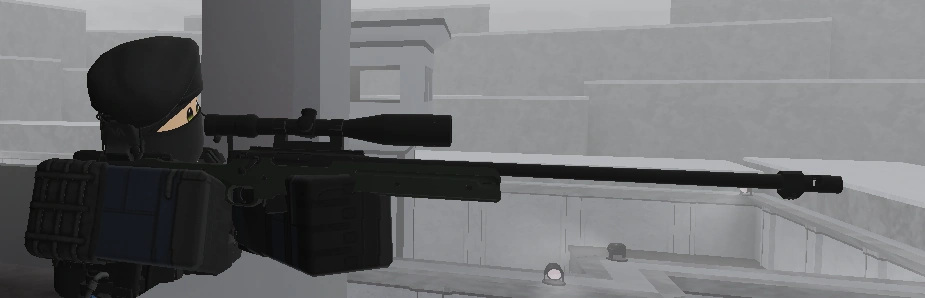 AWMX (Sniper) | Roblox Minitoon's SCP Containment Breach Wiki | Fandom