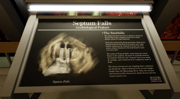 Septum Falls | ROBLOX Mystery Flesh Pit Wiki | Fandom