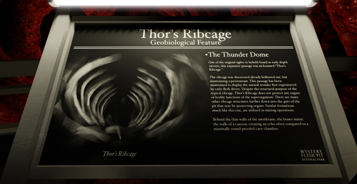 Thor's Ribcage | ROBLOX Mystery Flesh Pit Wiki | Fandom