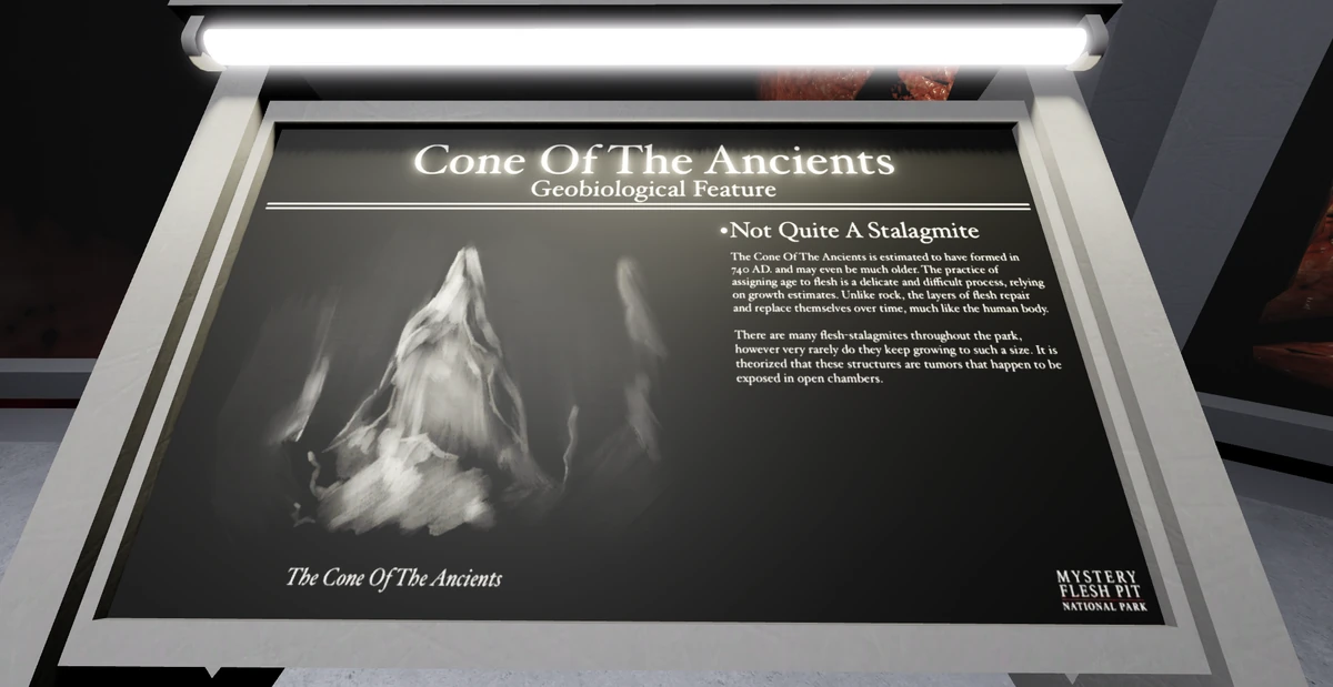 Cone Of The Ancients | ROBLOX Mystery Flesh Pit Wiki | Fandom