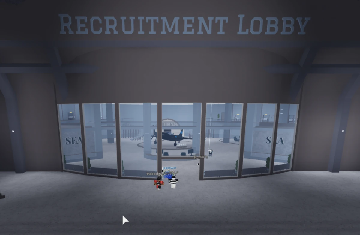 Recruitment Centre | Roblox Navy Simulator Wiki | Fandom