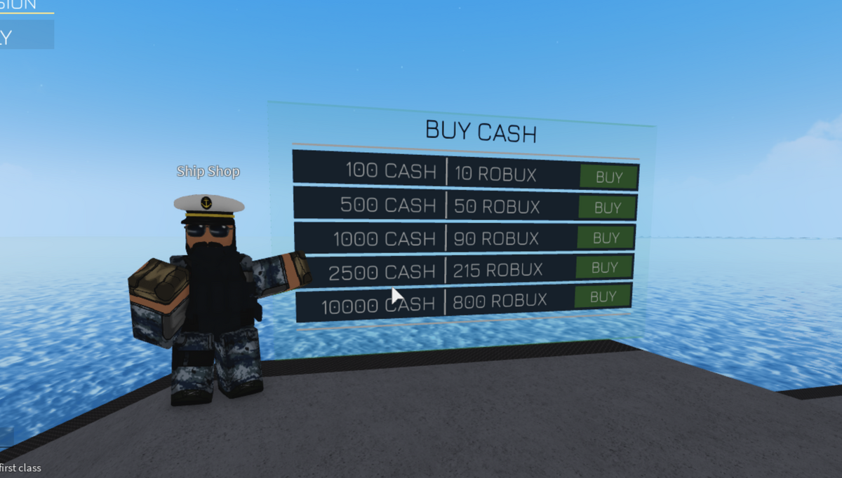 Cash | Roblox Navy Simulator Wiki | Fandom