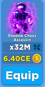 Shadow Chaos Assassin | Roblox Ninja Legends Wiki | Fandom