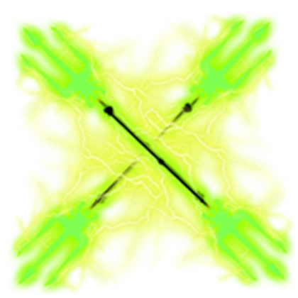 Dual Darkspear Electro Trident 2 | Roblox Ninja Legends Wiki | Fandom
