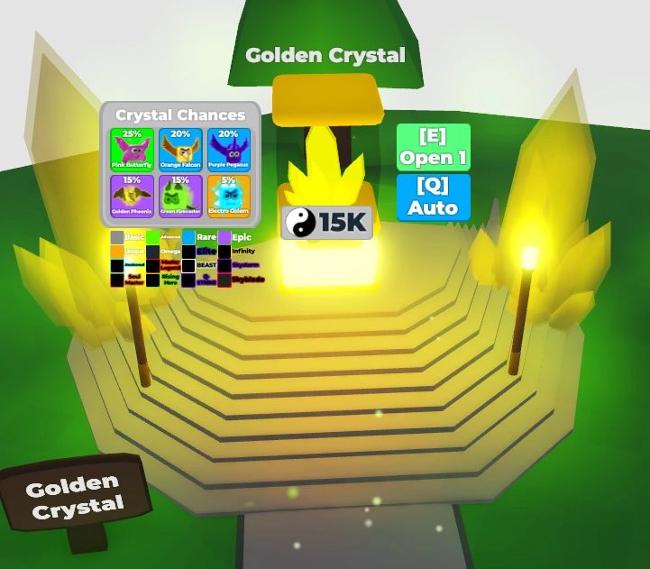 Golden Crystal | Roblox Ninja Legends Wiki | Fandom