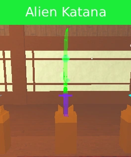 Alien Katana | Roblox Ninja Masters Wiki | Fandom