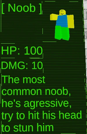 Noob | Roblox Noob Exterminators Wiki | Fandom
