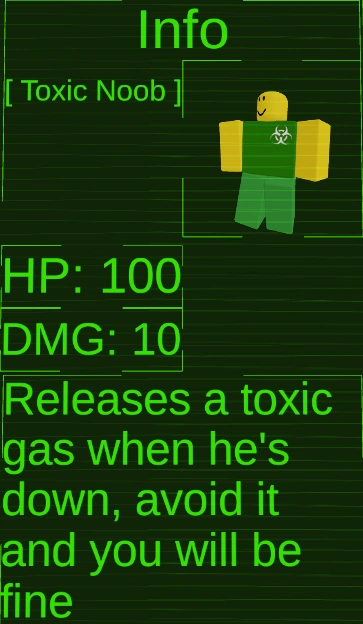 Toxic Noob | Roblox Noob Exterminators Wiki | Fandom