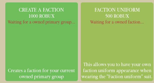 Creating a Faction Guide | ROBLOX Northern Frontier Wiki | Fandom