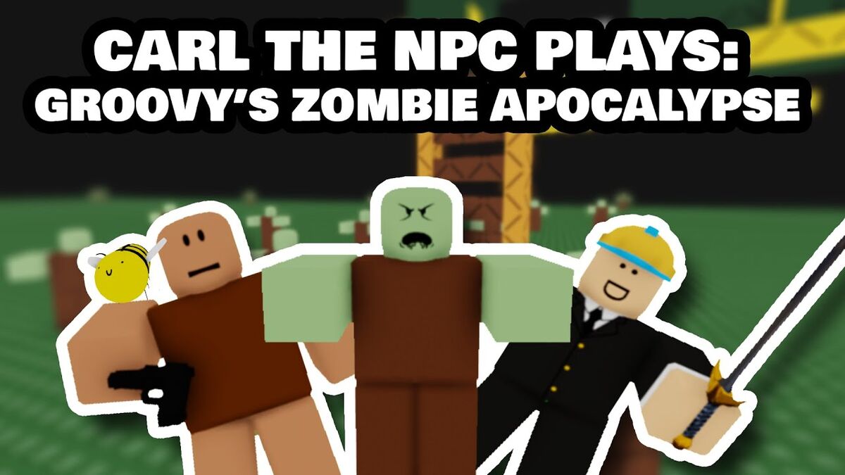 Carl The Npc Plays Groovydominoes52s Zombie Apocalypse Roblox Npcs