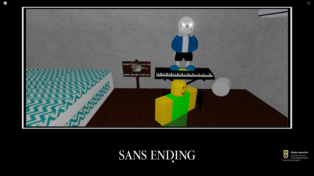 Sans Ending | ROBLOX NPCs are becoming smart Wiki | Fandom