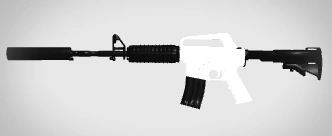 Silver M4A1 Silenced | Nuclear Blast Testing Facility Wiki | Fandom