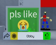 Like | Roblox Obby Creator Wiki | Fandom