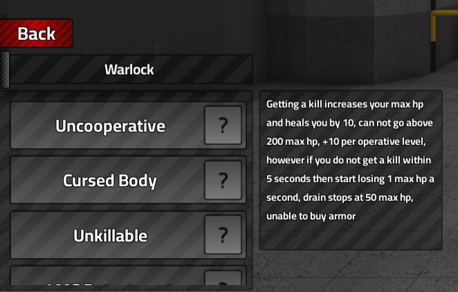 Warlock | Operation: Red Lake Wiki | Fandom