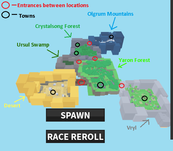 Locations | Roblox Orthoxia Alpha Wiki | Fandom