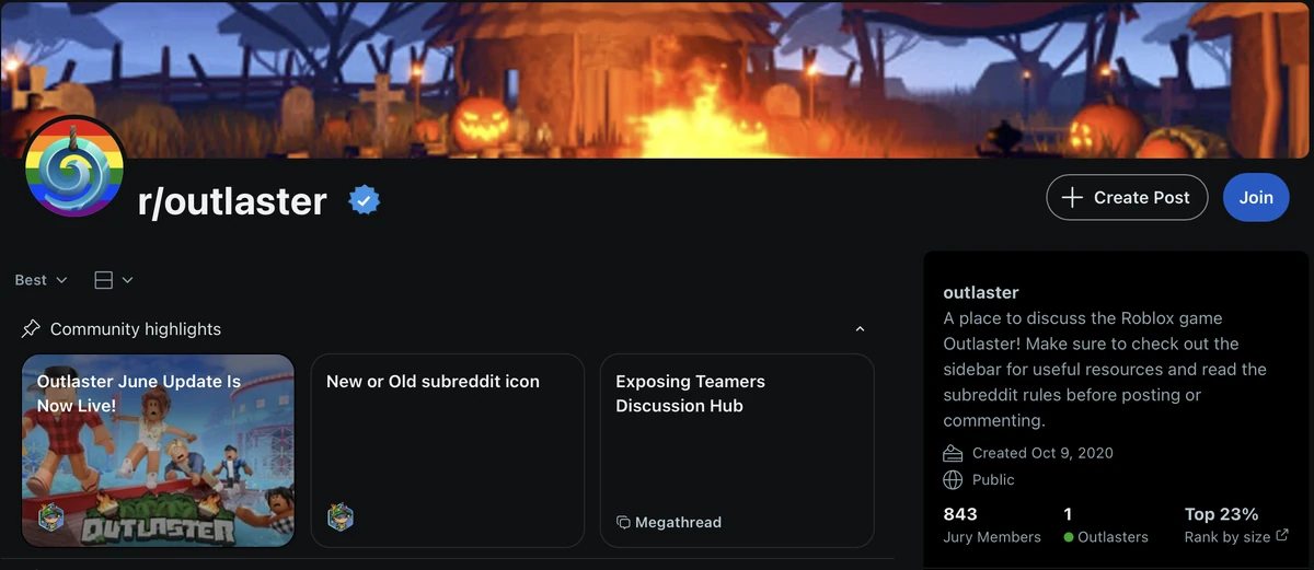 Outlaster Subreddit | Roblox Outlaster Wiki | Fandom