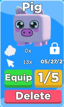 Pig | Roblox Pet Legacy Wiki | Fandom