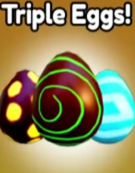 Triple Eggs Gamepass | Roblox Pet Posse Wiki | Fandom