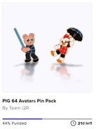PIG 64 Avatars Pin Pack | Piggy Wiki | Fandom