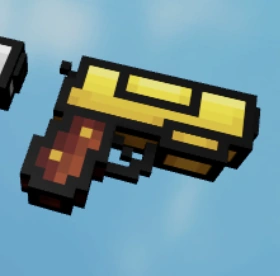 Golden Pixel Gun | Pixel Gun Tower Defense Wiki | Fandom