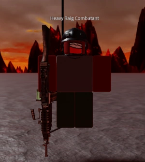 Heavy Raig Combatant | Roblox Raigforce Wiki | Fandom