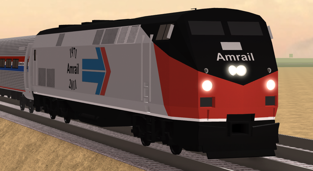 Amrail Exhibit Train | Roblox Rails Unlimited Official Wiki | Fandom