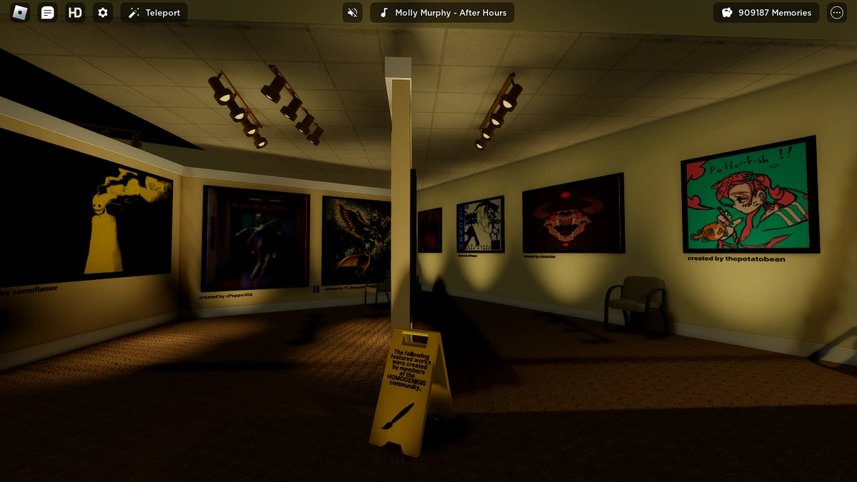 Art Gallery | Roblox Recollection Wiki | Fandom