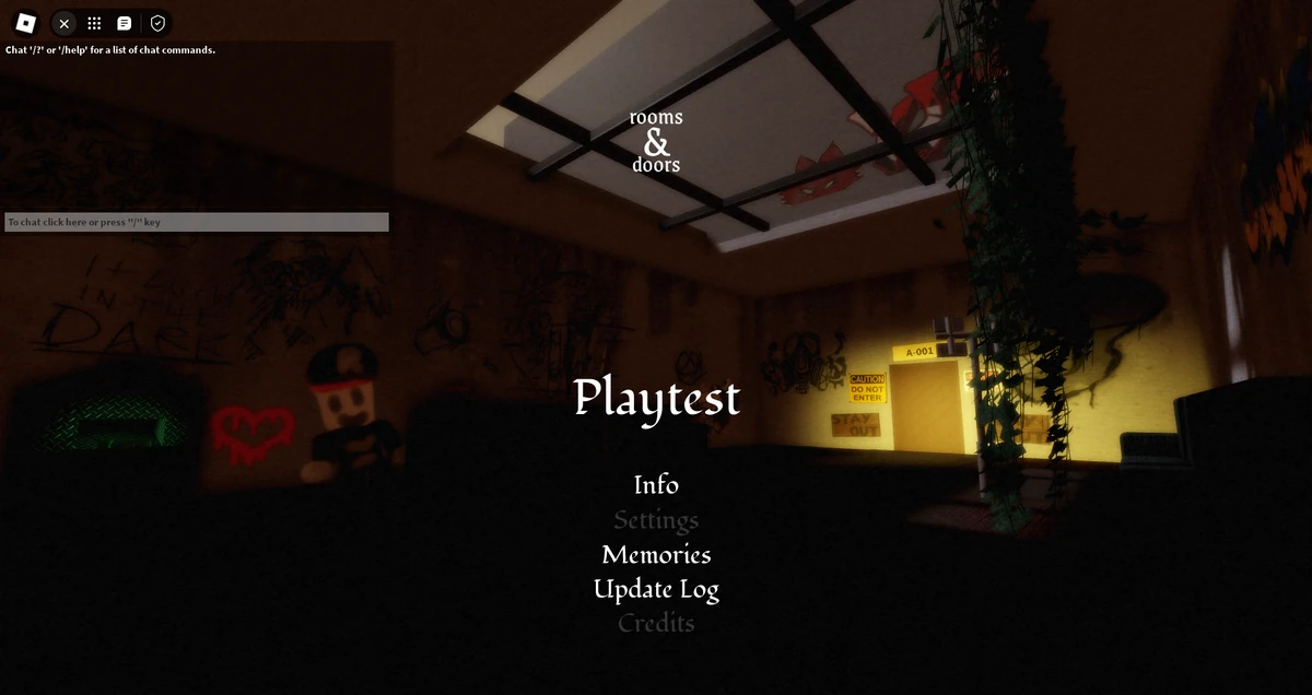 Main Menu | Roblox Rooms & Doors Wiki | Fandom