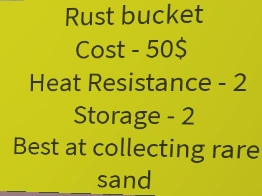 Rust Bucket | Roblox Sandulator Wiki | Fandom