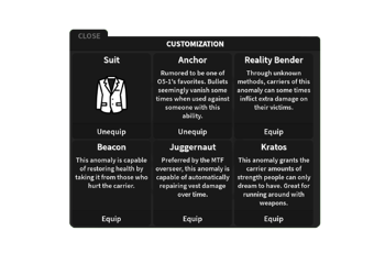 Character Customization | SCP: Roleplay Wiki | Fandom
