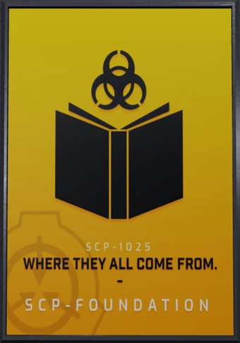 SCP-1025 | SCP: Roleplay Wiki | Fandom