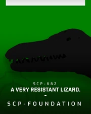 SCP-682 "Hard To Destroy Reptile" | SCP: Roleplay Wiki | Fandom